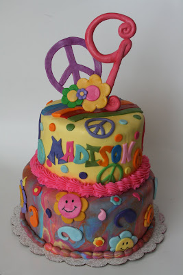 And Everything Sweet: Groovy 60s Cake