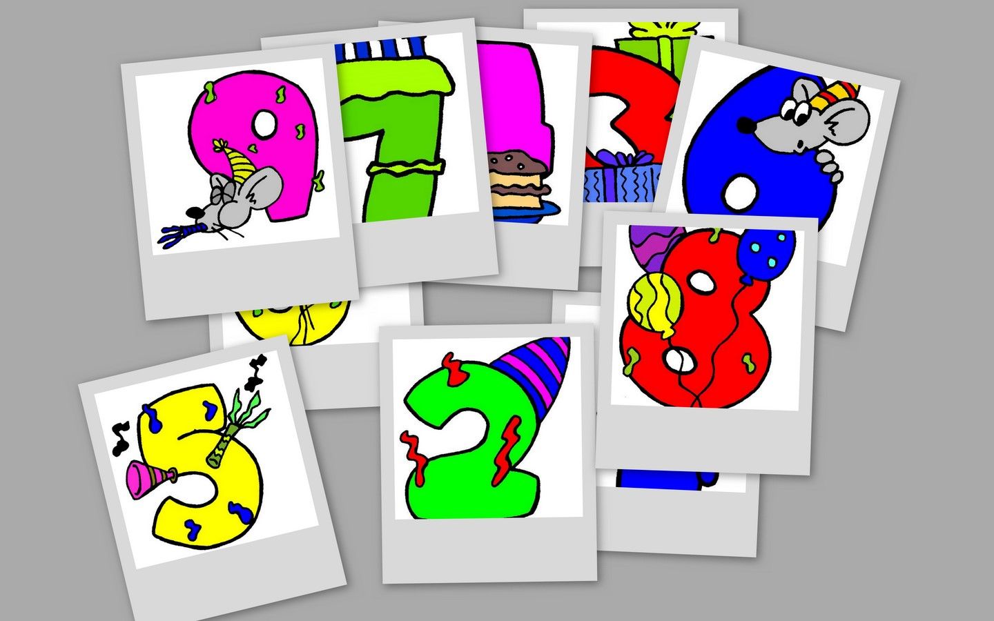 .: NÚMEROS PARA CUMPLEAÑOS