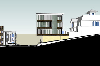 Terri John: Sketchup Model North Elevation