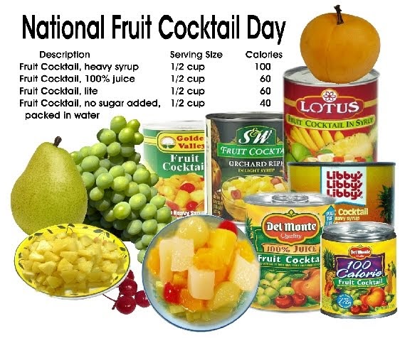 Dietitians Online Blog: National Fruit Cocktail Day - Variety and Nutrition