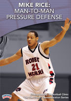 Mike Rice / Robert Morris: Man-to-Man Pressure Defense | Basketball ...
