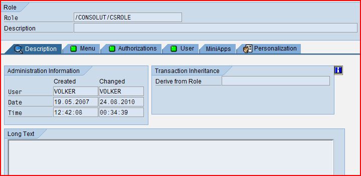 Sap Learning And Practical Solutions Profile Creation Using Tcode Pfcg