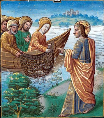 Apostle Peter Fishing