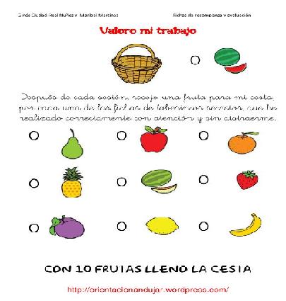 Fichas para INFANTIL. | CEIP José Pérez y Pérez