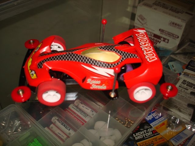 MINI4WD MEDAN: Tamiya klasik DIOSPADA merah