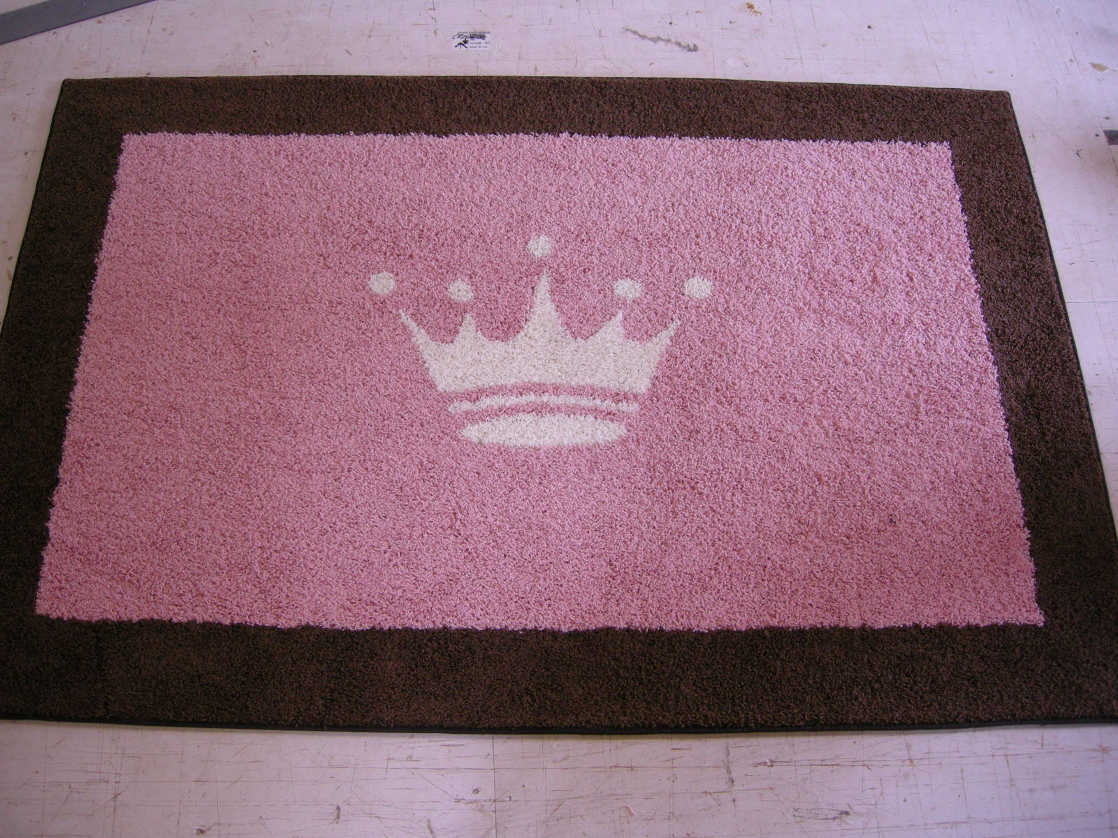 Custom Pink and Brown Rug: Custom Pink and Brown Rugs