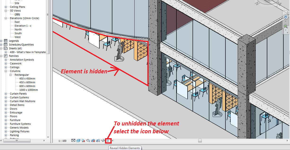 CAD AND DRAFTING REVIT To Hide And Unhide Element cad-and-drafting-revit-to-hide-and-unhide-element