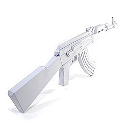 If It's Hip, It's Here (Archives): Funky Find Of The Week: Paper AK-47 ...