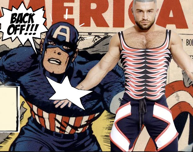 If It's Hip, It's Here (Archives): Fashion Superheroes. Comic Strips ...