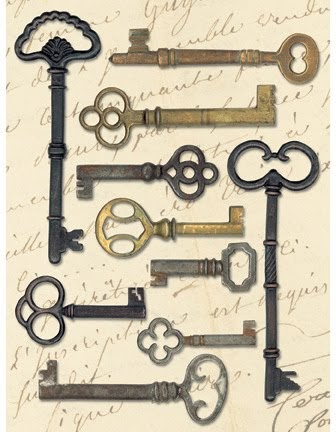 The Penny Parlor: Scrapbook Supplies Turned Art Work