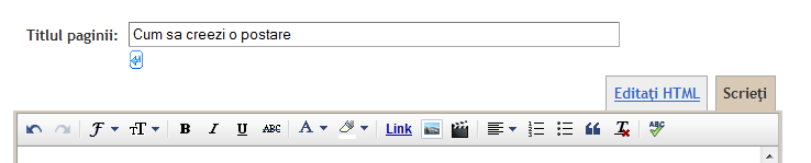 Blogul despre bloguri