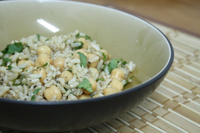 Tasty Garbanzo Bean & Rice Salad
