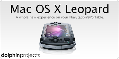 Mac OSX Leopard sur une Console Sony PSP (images video) - MaxiApple