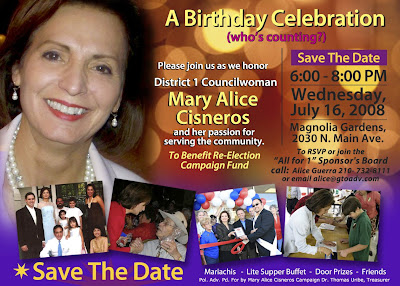 Walker Report - Shedding Light on Bexar County: Birthday Celebration ...