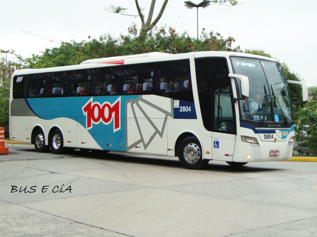 Bus & Cia: EMPRESA 1001 ONIBUS 2804 RODOVIARIA DE SÃO PAULO SP (TIETE)