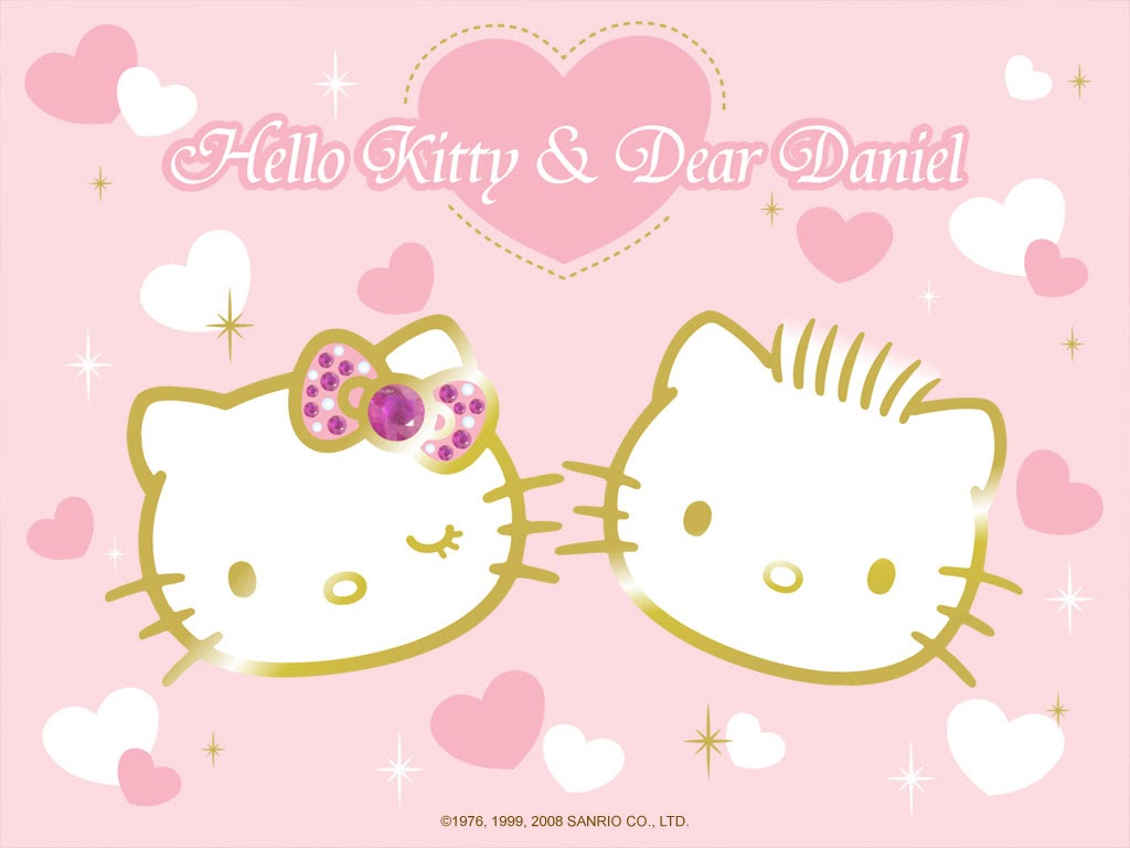 Mimmy and Hello Kitty: Wallpaper Daniel and Hello Kitty Jewelry
