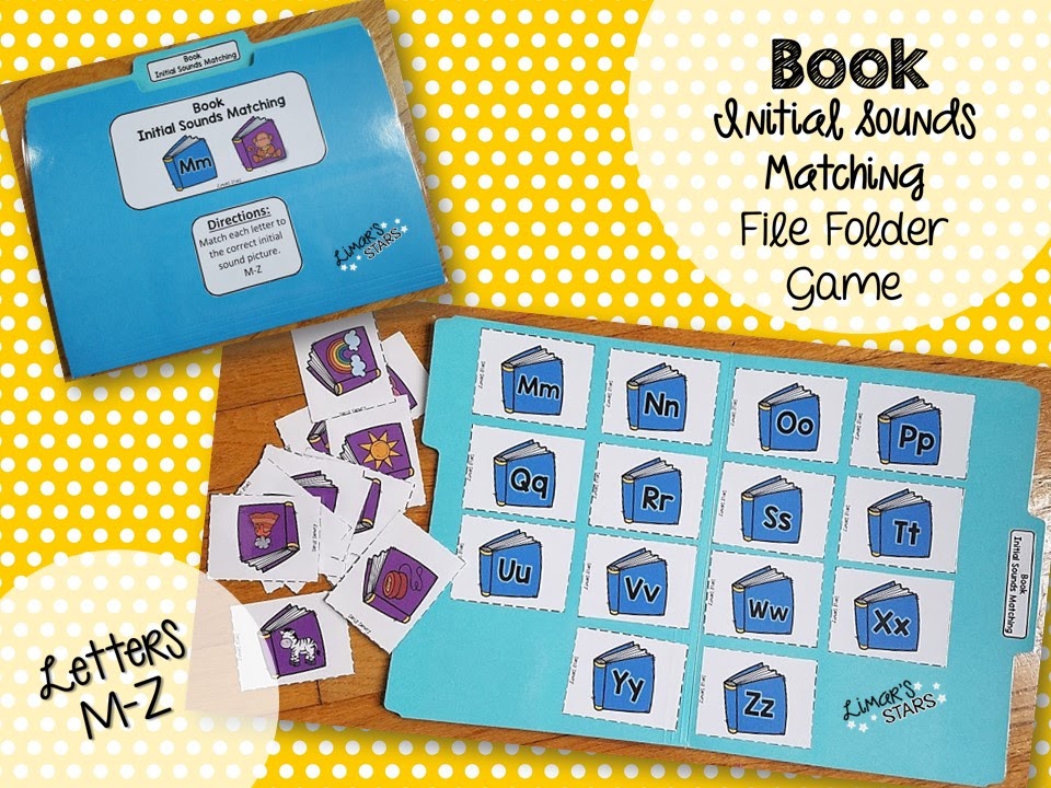 Back to School File Folder Games! | Mrs. Limar's Stars!
