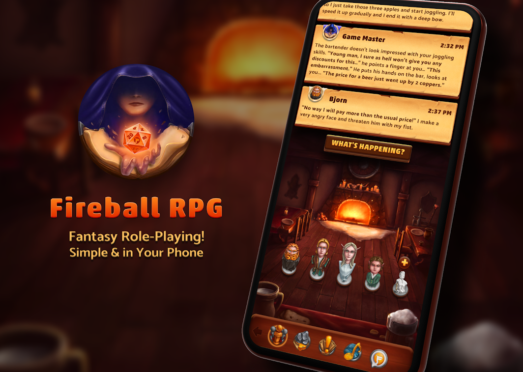 Fireball: Role-playing Simplified & in Your Phone Kickstarter Spotlight ...