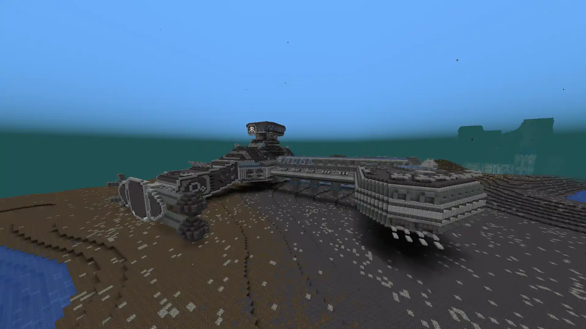 Minecraft Neptune Planet Map - MCPE ML