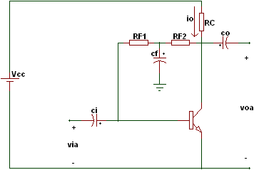 Emisor común con Polarización por realimentación de colector