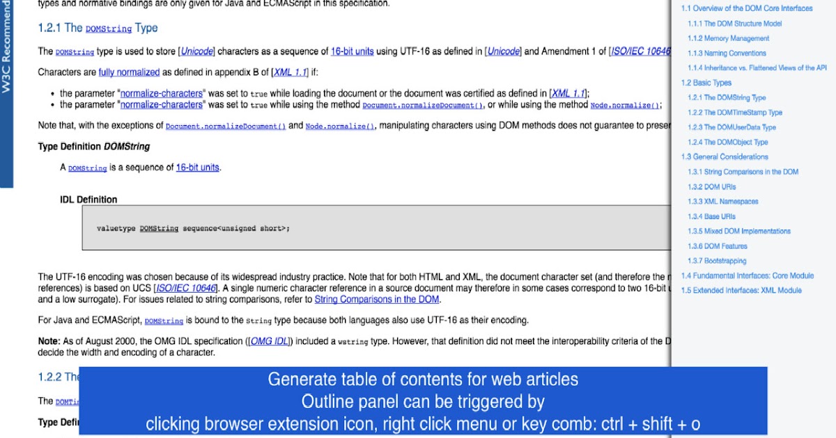 Chrome Extension Recommendation: Turbo Outliner | Thierry Dalon's Blog