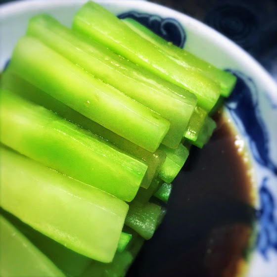 Chinese Celtuce Vegetable Cold Dish 薑汁萵筍 | Chinese Recipes at ...