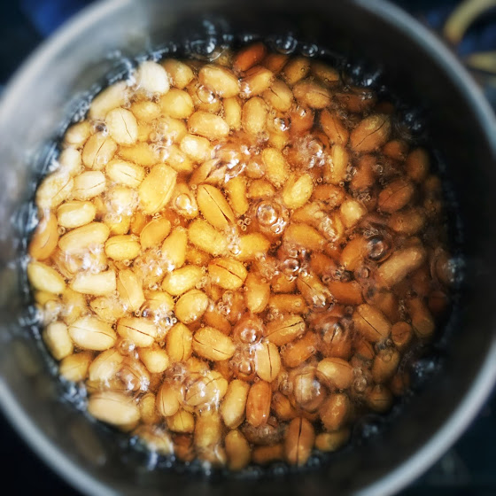 Spicy Mala Peanuts 麻辣花生 | Chinese Recipes at TheHongKongCookery.com