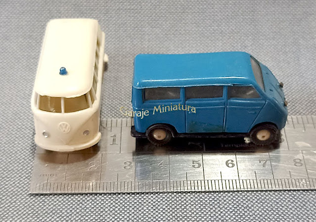 Archivo de autos: Kombi DKW y Volkswagen de las marcas Mini Cars y Wiking