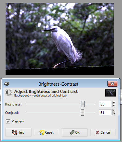 NotaRazi: GIMP Photo - Brightness dan Contrast