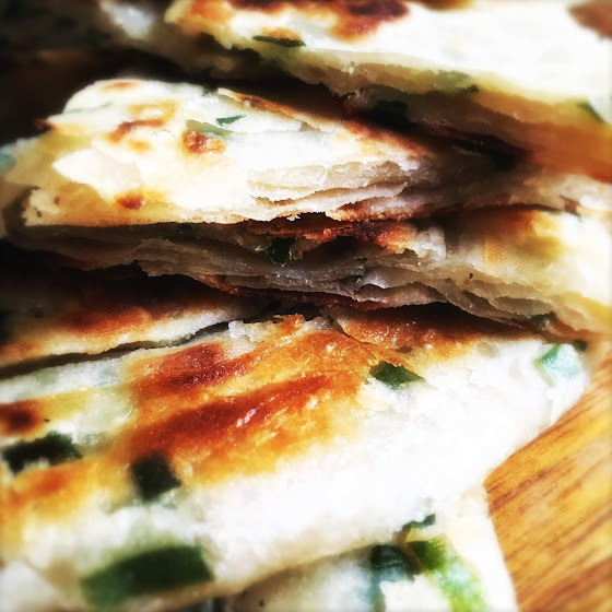 Chinese Spring Onion Pancake 蔥油餅 | Chinese Recipes at ...