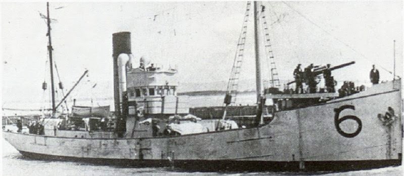 HMNZS Humphrey Ship details: Type: Converted trawler – minesweeper ...